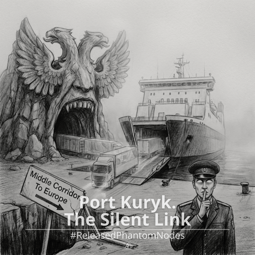 🕳️ Released Phantom Node 97: Port Kuryk (Kazakhstan). The Silent Link ...