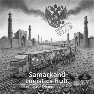 🕳️ Released Phantom Node 96: Samarkand Logistics Hub. The Crossroads of ...
