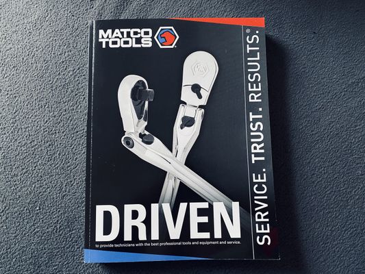 Matco Tools Catalog. Driven. Service. Trust. Results - MEMORYON