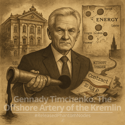 🕳️ Nó Fantasma Liberado 40: Gennady Timchenko. A Artéria Offshore do ...